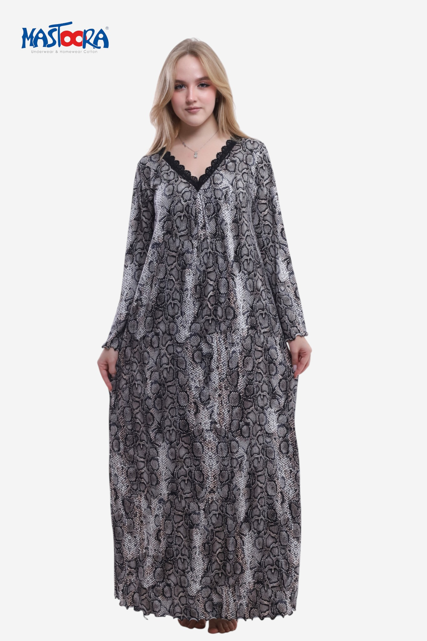 102 Women's Viscose Jellabiya with Sleeves